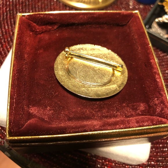 Vintage | Jewelry | Vintage Tigerseye Brooch | Poshmark